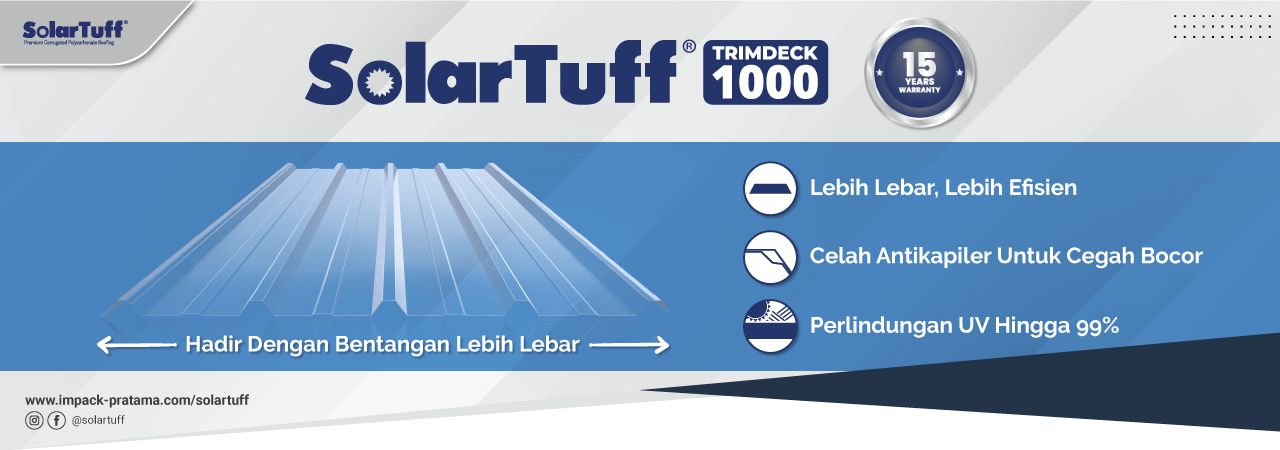 SolarTuff Roofing - Premium Corrugated Polycarbonate Roofing
